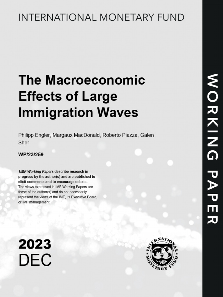 Macroeconomic Impact of Immigration Waves | PDF | Immigration | Human ...