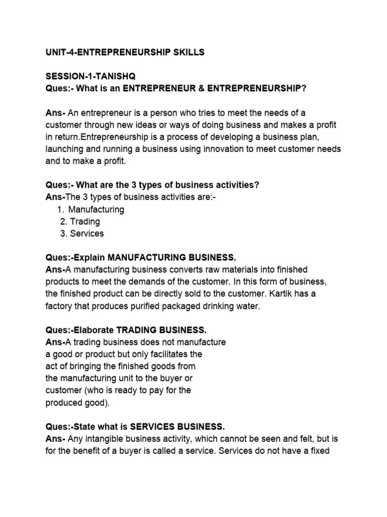 Unit-4-Enterpreneurship Skills | PDF | Entrepreneurship | Creativity