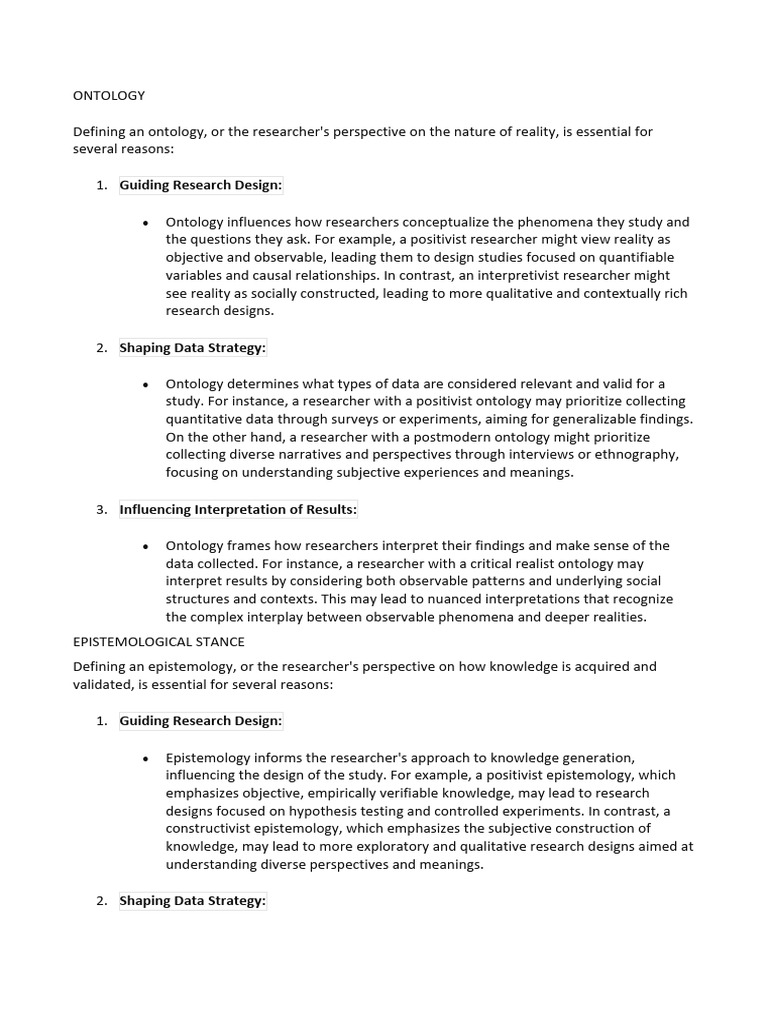 ESEMPI RESEARCH PHILOSOPHY | PDF | Deductive Reasoning | Inductive ...