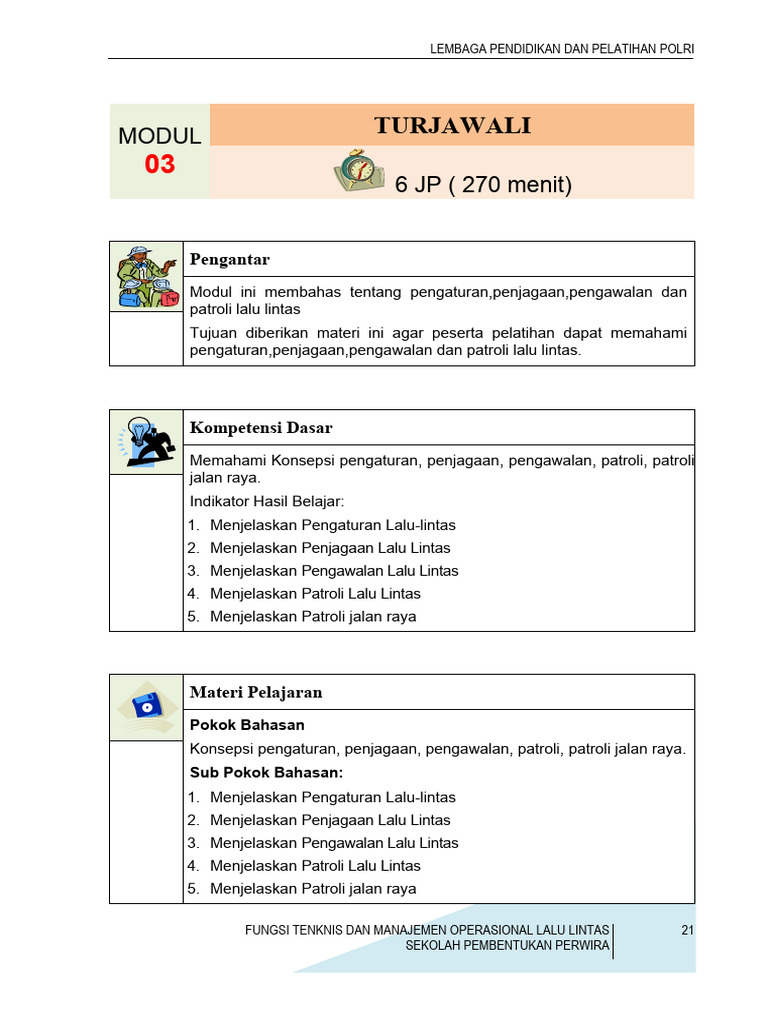 Modul 03 Turjawali (6JP) | PDF