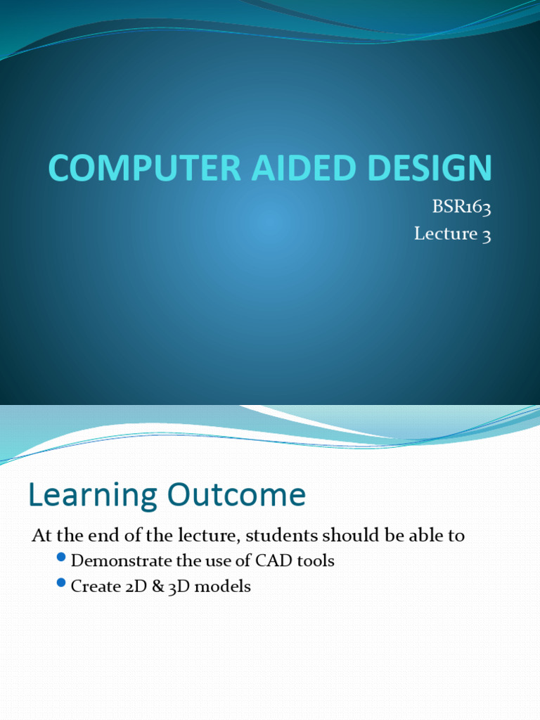 Lecture 3 | Download Free PDF | Page Layout | Computer Aided Design