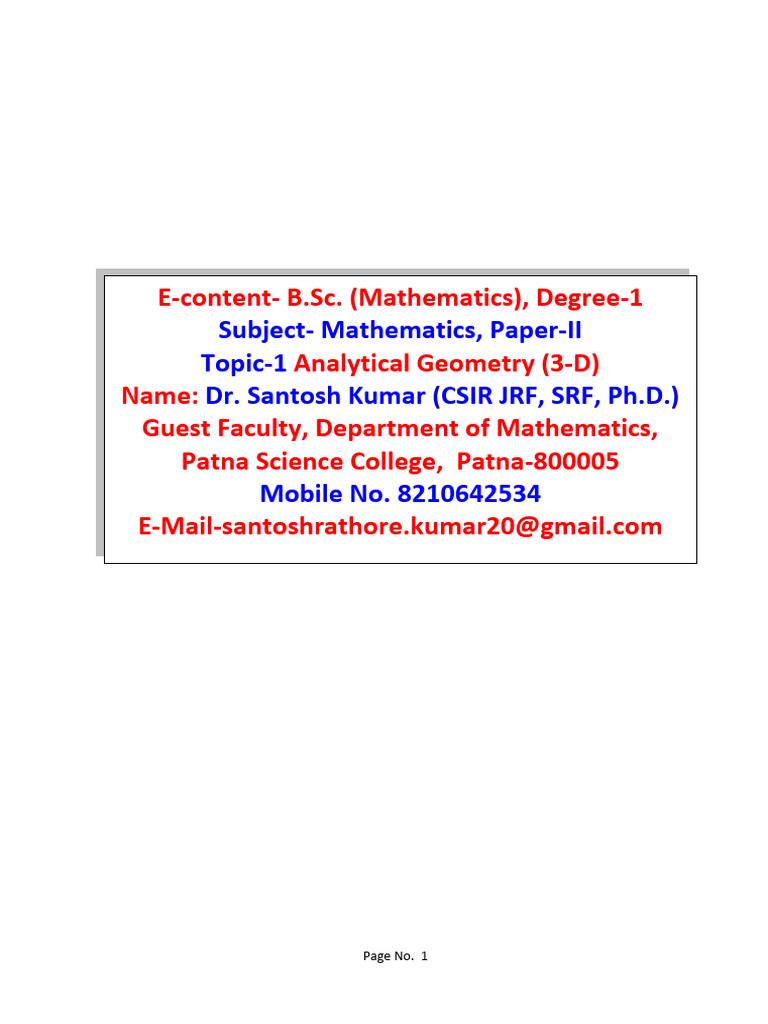 Sphere Equations Pdf Sphere Circle