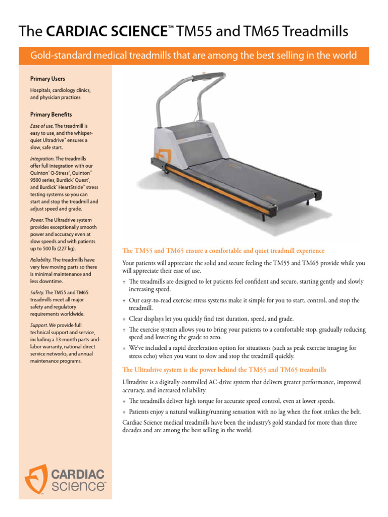 Quinton_TM55 | PDF | Treadmill