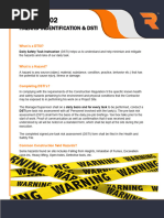 DSTI | PDF | Personal Protective Equipment | Safety