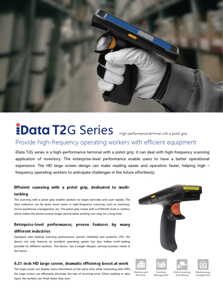 iData T2G Series High-Performance Terminal | PDF | Usb | Computing