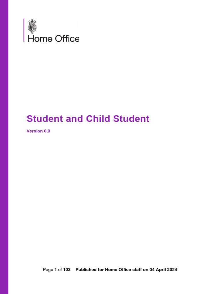 Student and Child Student | PDF | Expense | Travel Visa