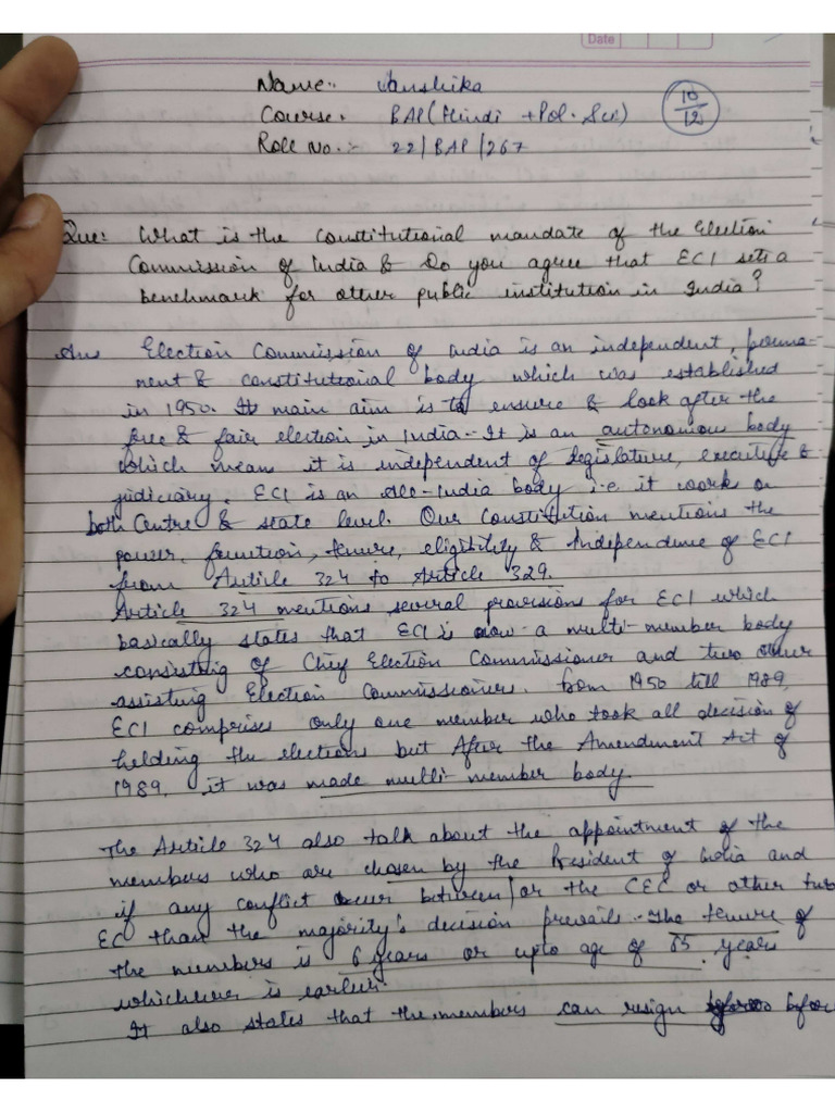 Pol Major Test | PDF