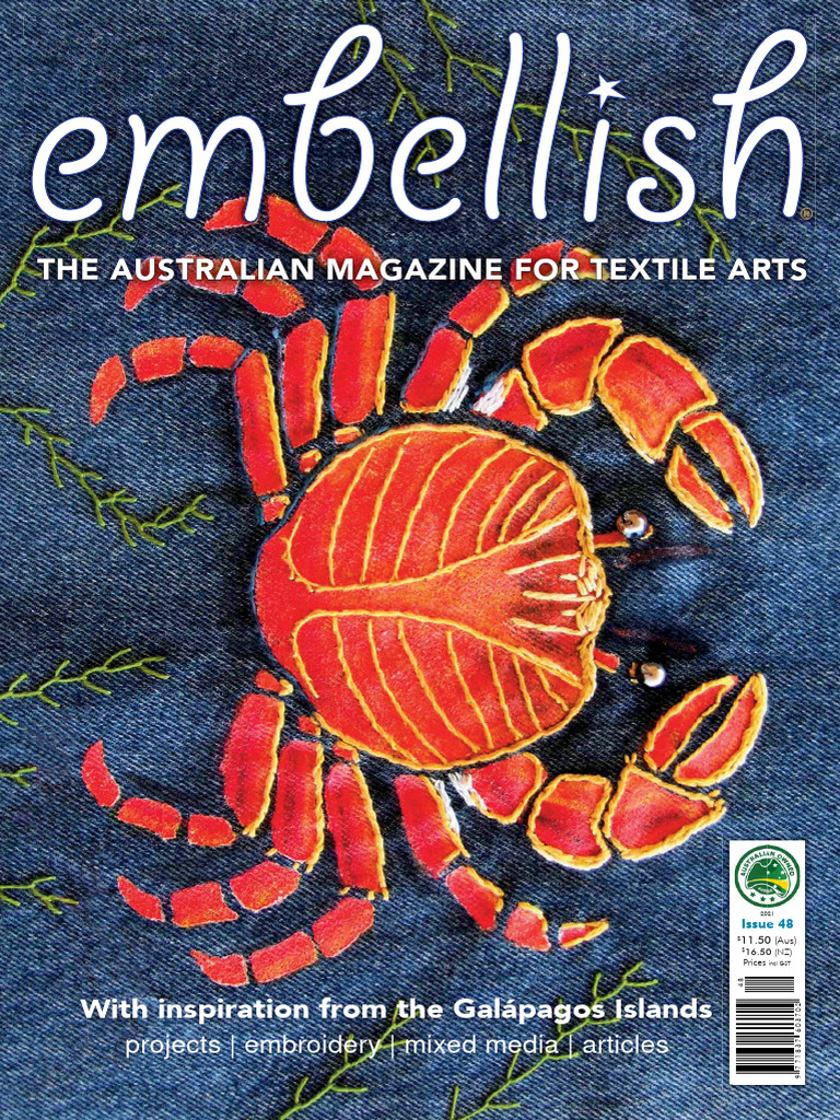 Embellish Issue 48 - December 2021 | PDF | Sewing | Textiles