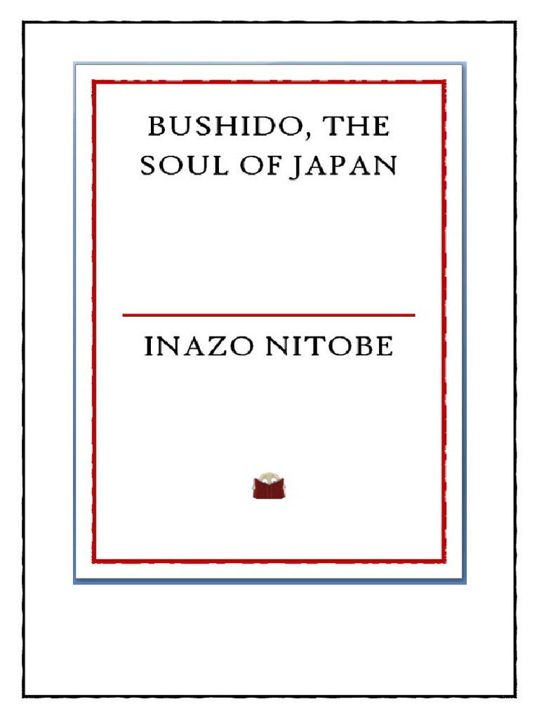 Bushido The Soul of Japan | PDF | Courage | Bushido
