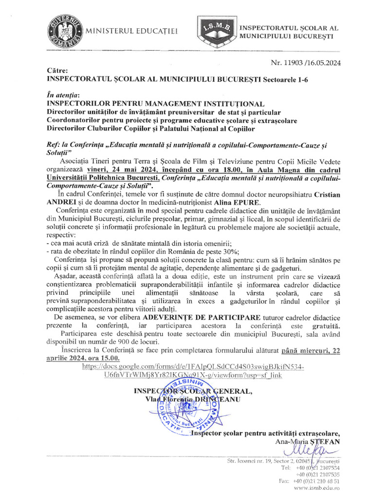 Conferinta DR Cristian Andrei | PDF