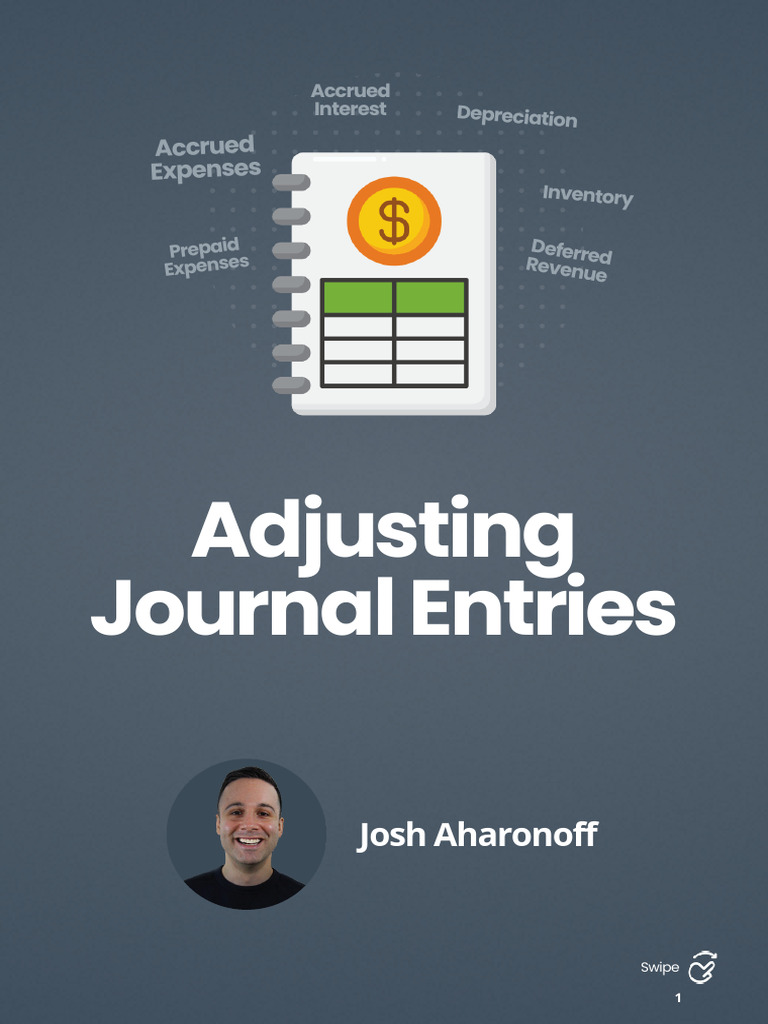 Adjusting Journal Entries | PDF | Debits And Credits | Deferral
