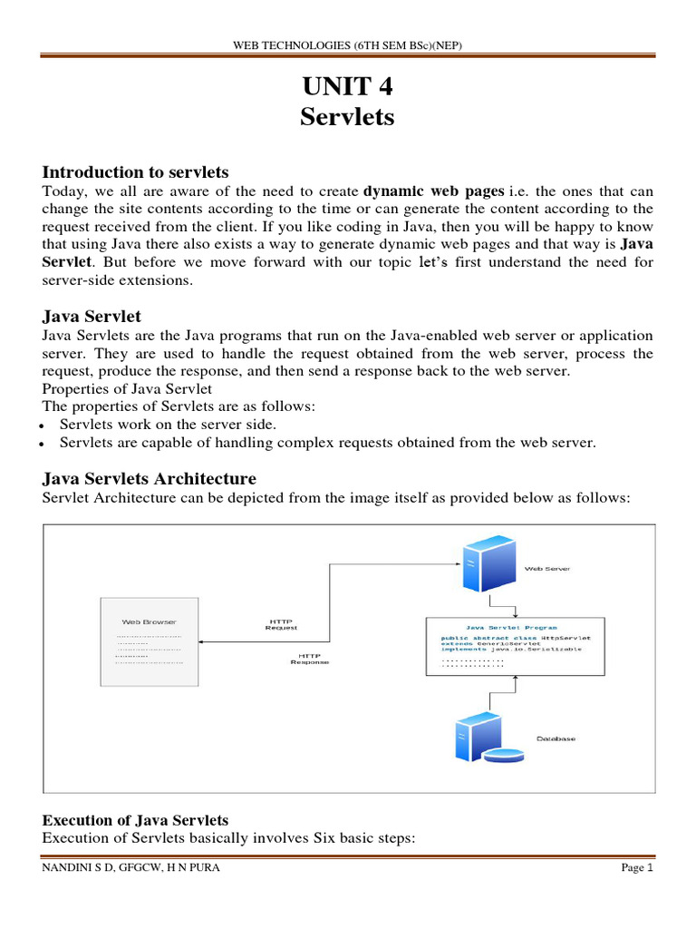 Web Unit4 (Nep) | PDF | Http Cookie | Dynamic Web Page