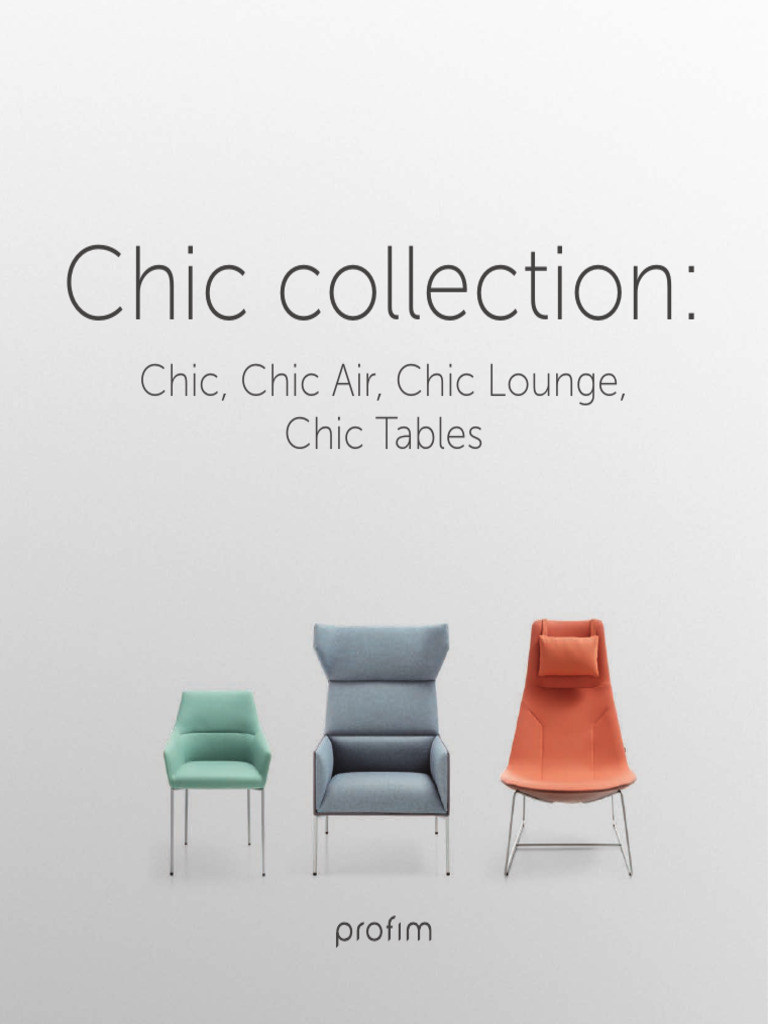 Chic Collection: Elegant Furniture Designs | PDF | Chair | Plastic