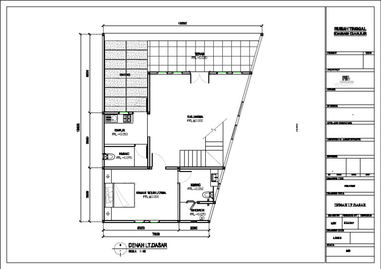 Denah LT.1 | PDF
