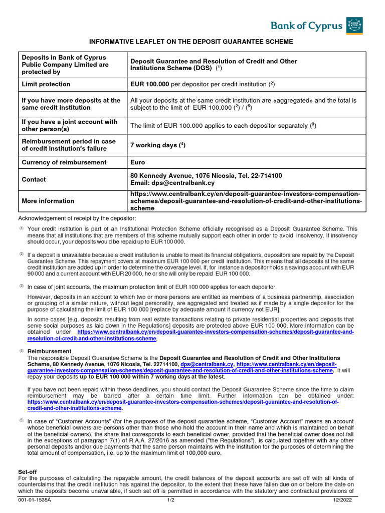 informative-leaflet-on-the-deposit-guarantee-scheme-12-2022 | PDF ...