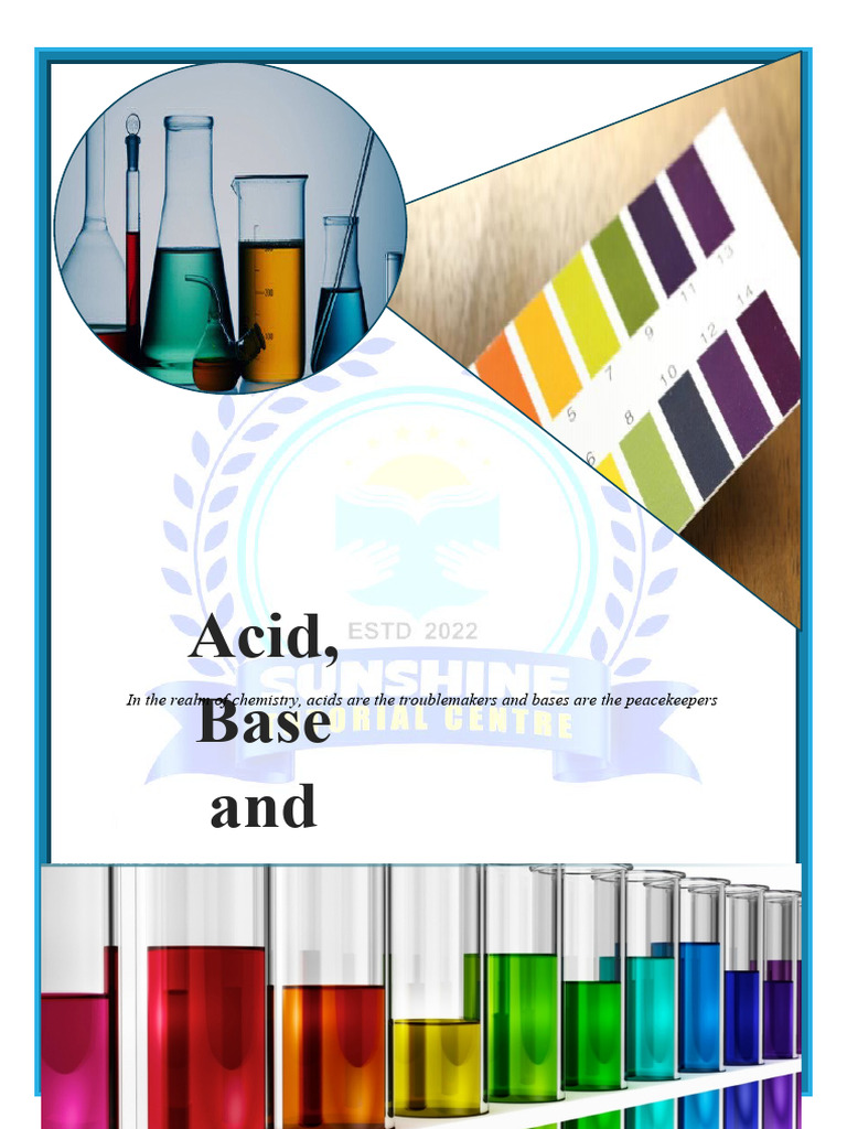 Acid and Base | Download Free PDF | Ph | Acid