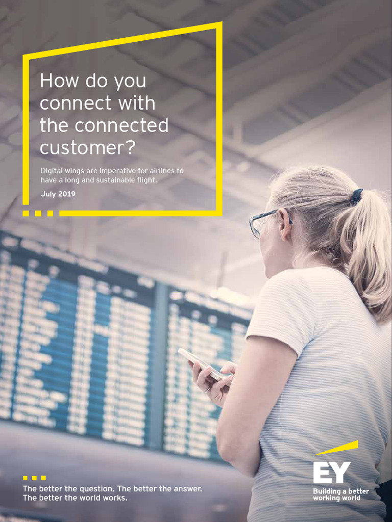 Ey Digital Airlines For Connected Customers | PDF | Airlines | Innovation