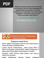 Dambii Lakk. 197-2010 (Dambii Milisha) | PDF