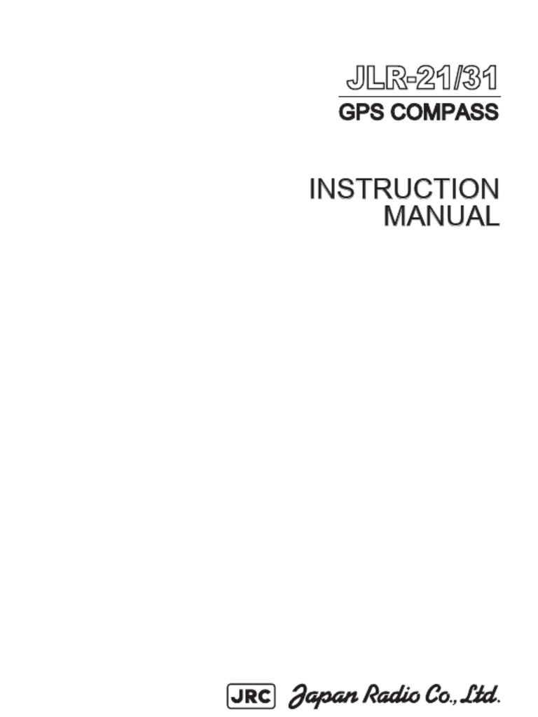162 Compsat JRC JLR 21 31 Instruct Manual 13 2 2017 - 1552307048 ...