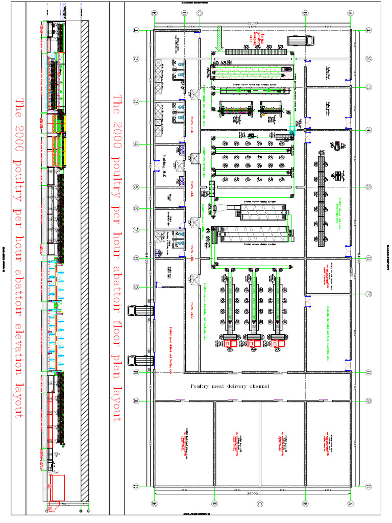 Slaughterhouse Poultry 2000bph (Plan) | PDF