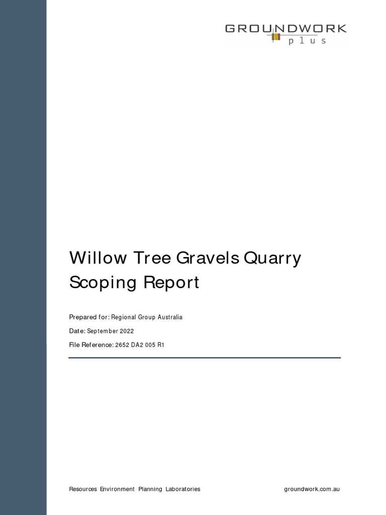 Scoping Report_R1_Complete | PDF | Waste | Environmental Impact Assessment