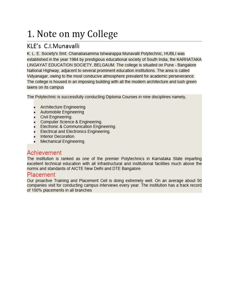 E and C | PDF | Engineering | Diploma