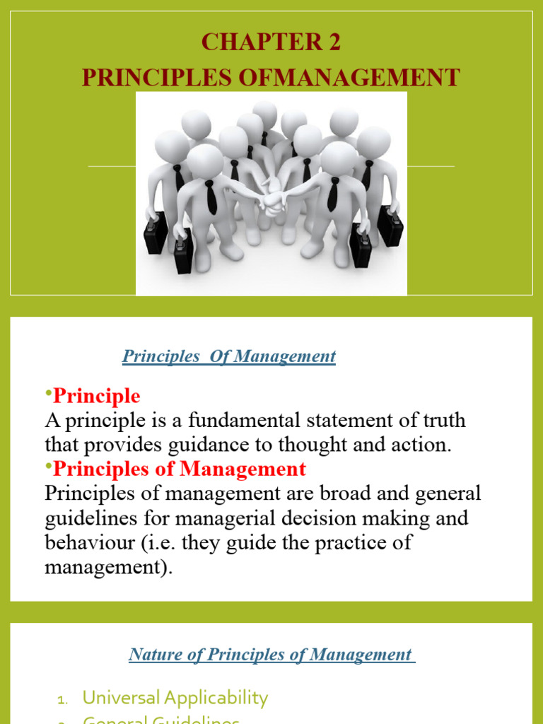 Principles of Management Overview | PDF | Business
