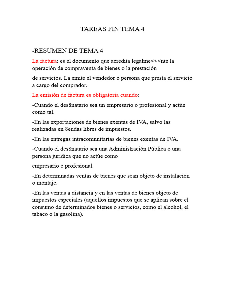 TAREAS FIN TEMA 4 OACV | PDF