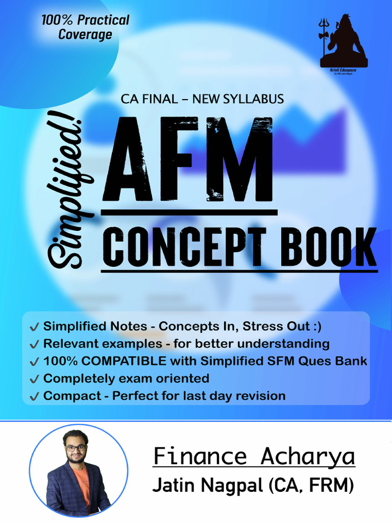Simplified AFM Concept Book by Finance Acharya Jatin Nagpal | PDF | Bonds (Finance) | Yield ...