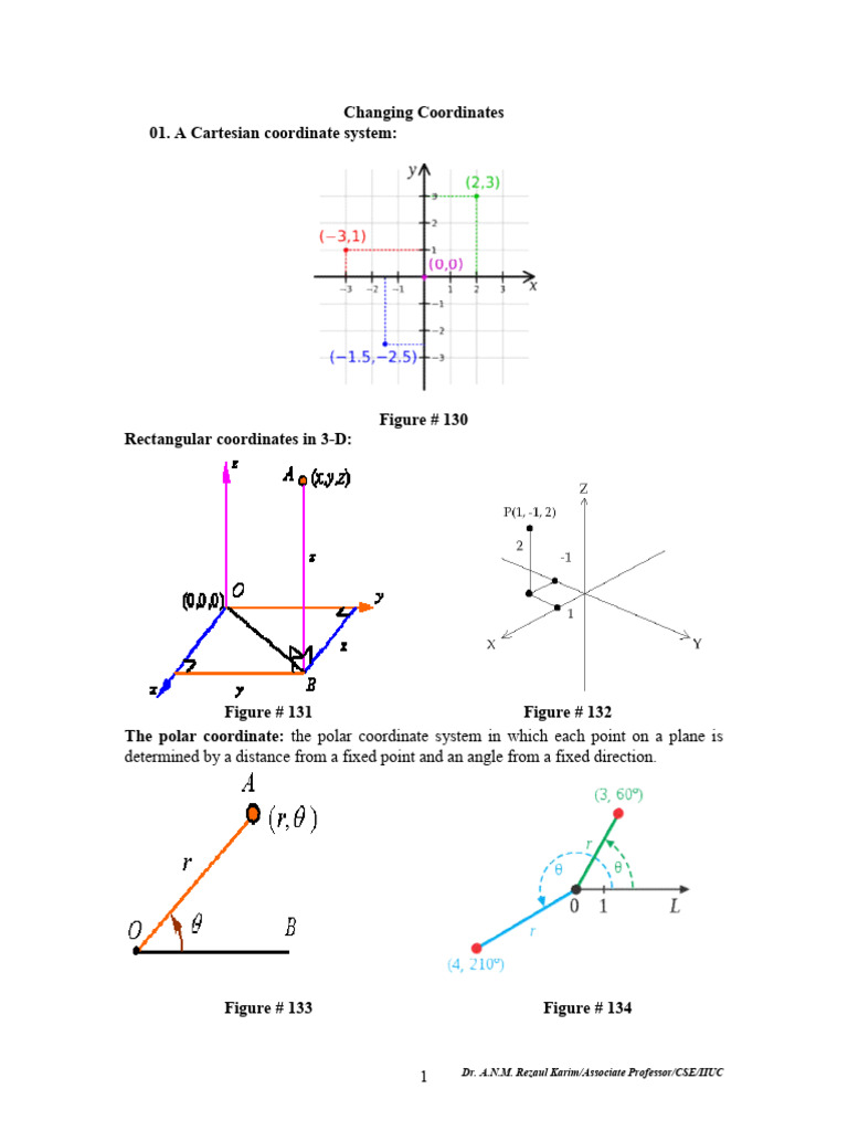 Vector Analysis Final 5 | PDF | Coordinate System | Cartesian ...