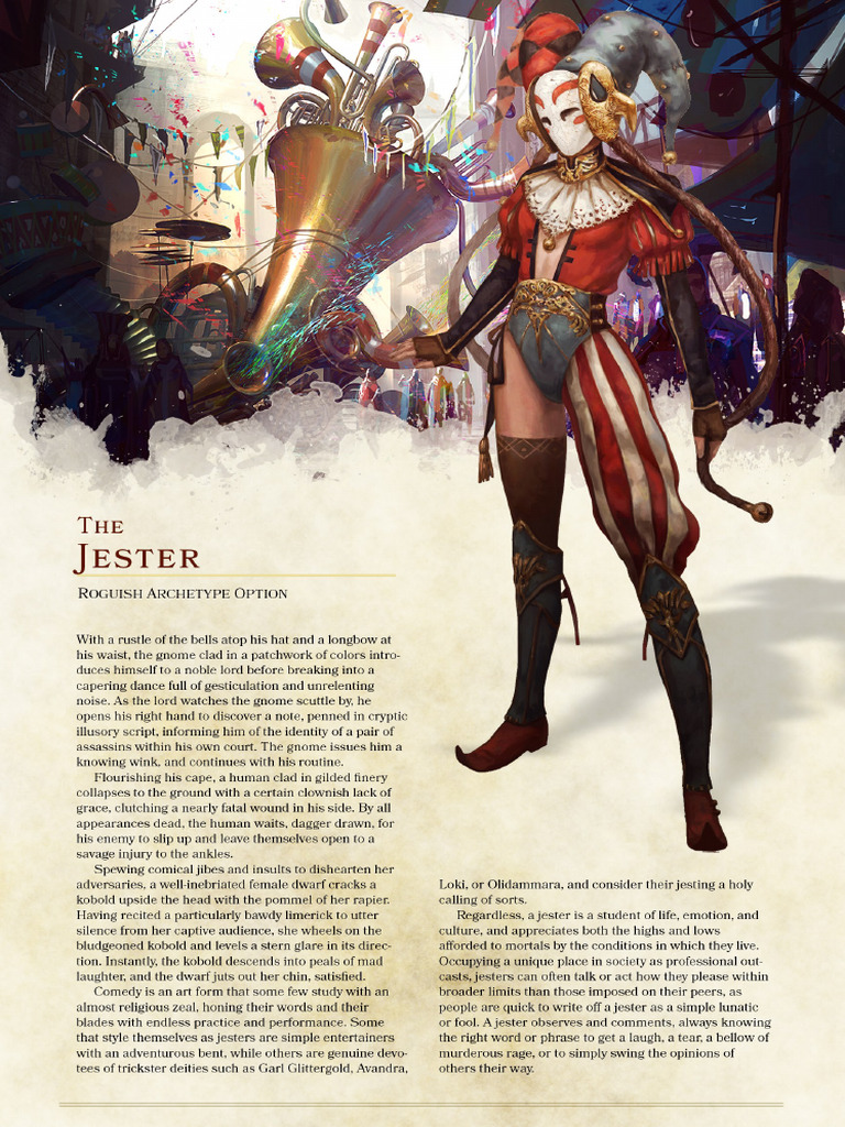 Rogue - Jester | PDF