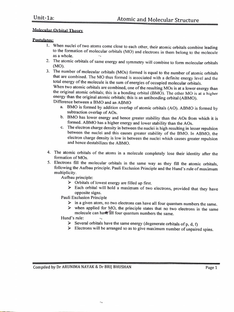 Unit 1a-MOT 1,2 | PDF