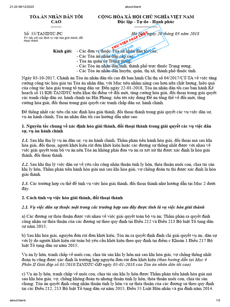 công văn số 55 | PDF