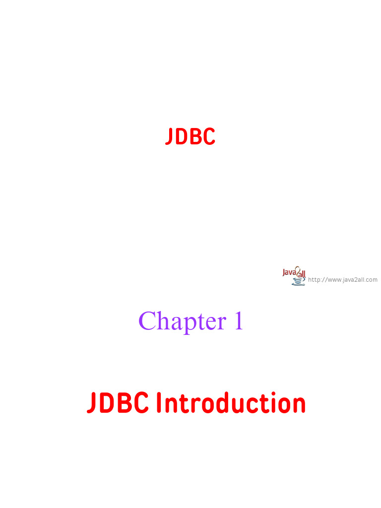 JDBC - PPSX - 20240411 - 172740 - 0000 | PDF | Databases | Data Management Software