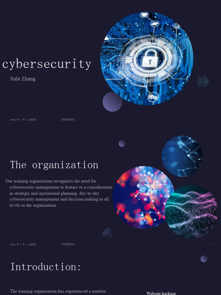 BSBXCS402 - Assessment Task 2 Activity 2 Jiale Zhang | PDF | Security | Computer Security