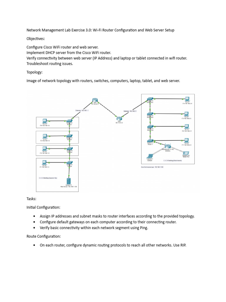 NM Exercise 3 Natividad Ortiz Yoshida | PDF | Router (Computing) | Computer Network
