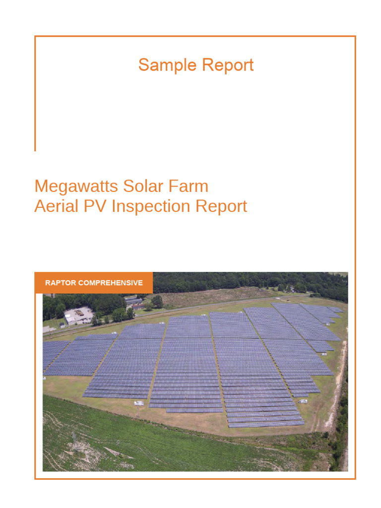 2022 Raptor Comprehensive Megawatts Sample Report | PDF | Solar Panel ...