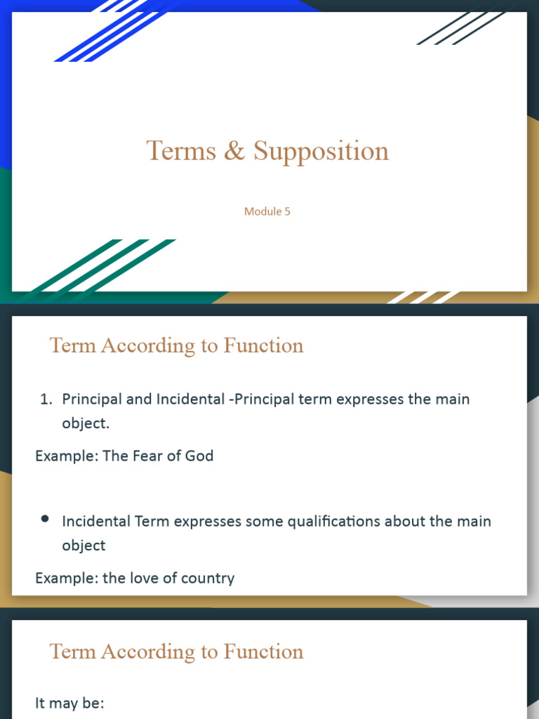 Understanding Supposition Functions | PDF | Soul | Proposition