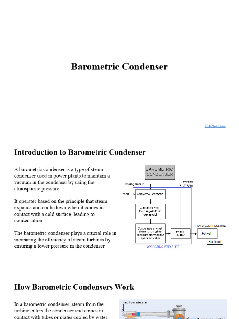 Barometric Condenser | Download Free PDF | Efficient Energy Use | Water