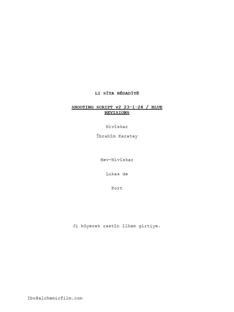 Lİ Sîya Bêdadîyê | PDF