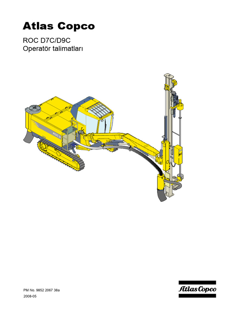 9852 2067 38a Operator's Instructions ROC D7C, D9C | PDF