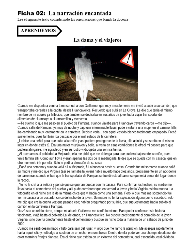 Ficha 02 | PDF | Novela negra, policíaca y suspenso | Ficción general