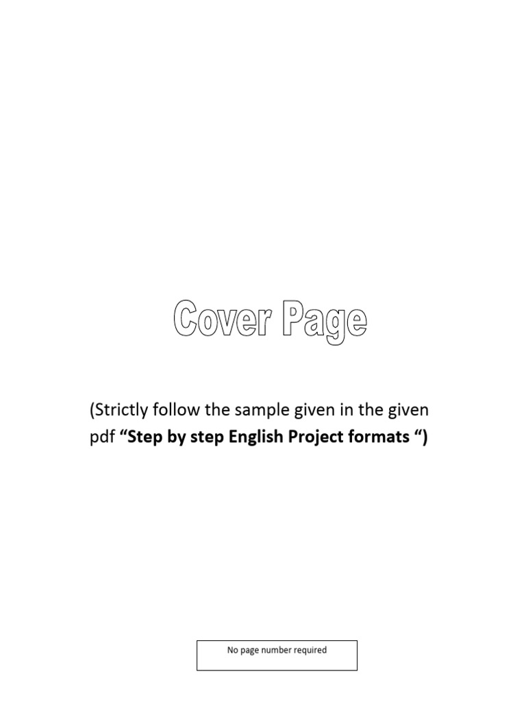 sample outline project-SJ | PDF