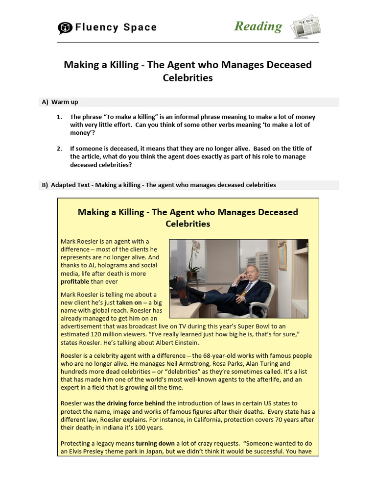 Intermediate Business English Article | PDF | Chocolate | Cocoa Bean