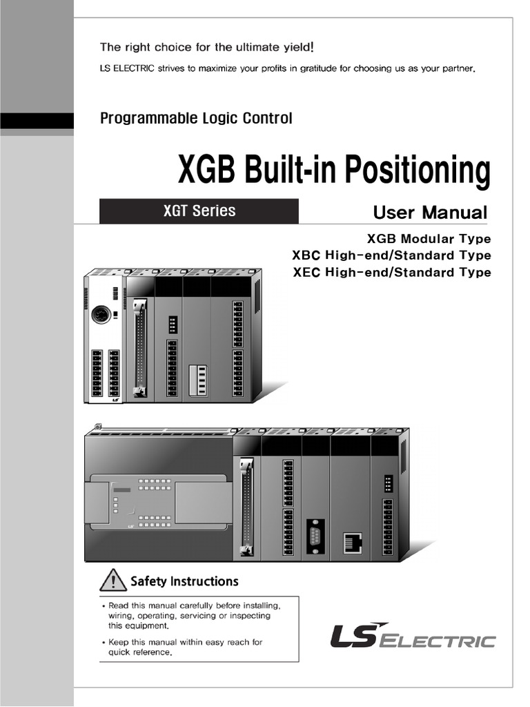 Built-In Positioning T5 Manual V1.9 202209 en | PDF | Programmable Logic Controller | Safety