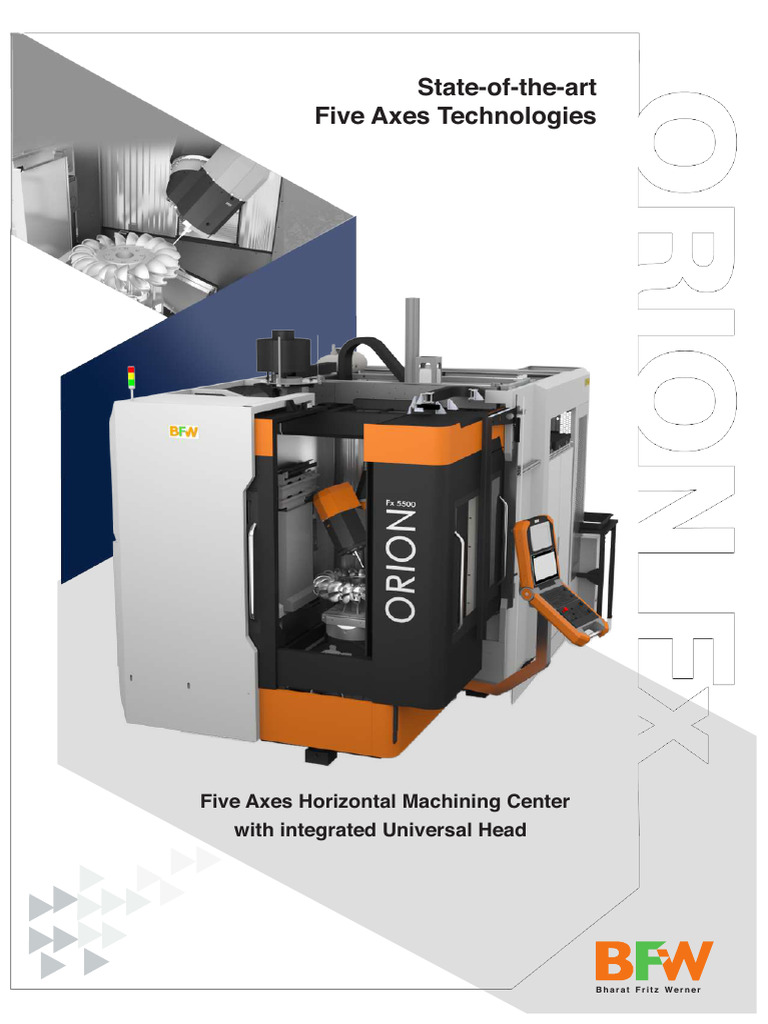 ORION FX 15 04 23 - Compressed | PDF | Numerical Control | Machines