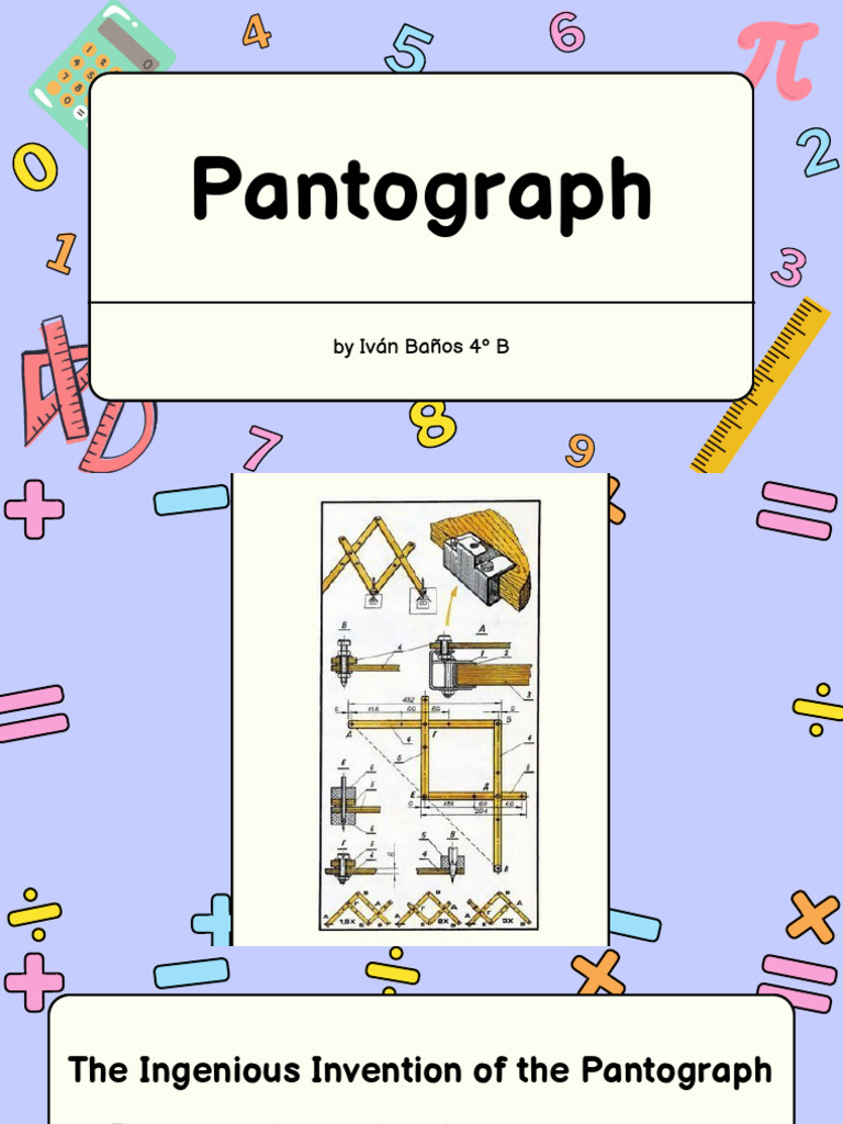 Pantograph | PDF | Drawing | Engineering