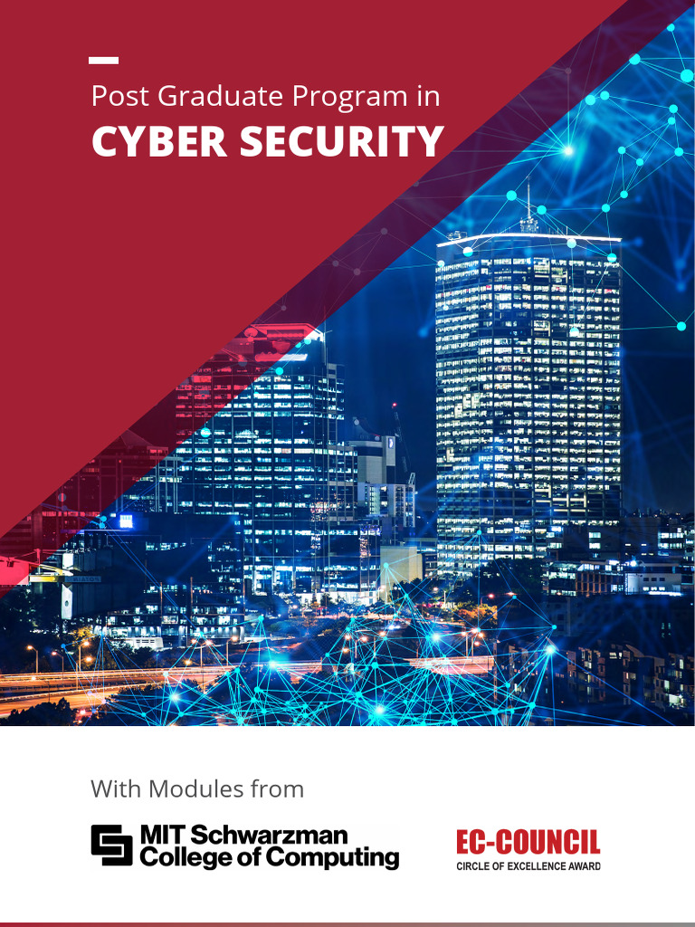 MIT Post Graduate Cyber Security Program | PDF | Computer Security ...
