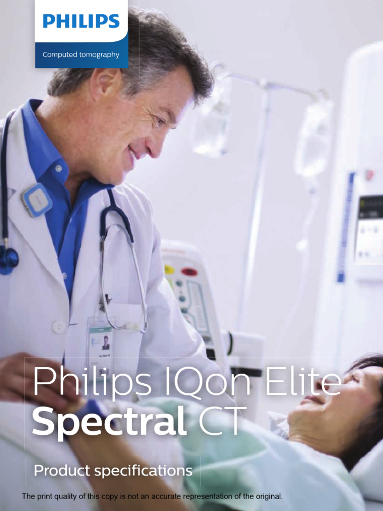 CT Iqon Elite Spectral CT Product Specification LR | PDF | Ct Scan