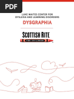 Dysgraphia Screening | PDF